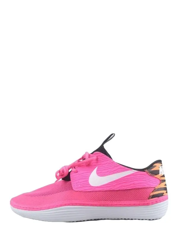 Nike Solarsoft Moccasin Sneakers - Pink/white/black