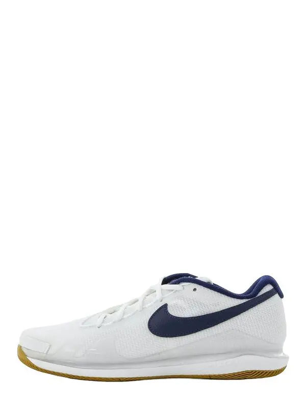 Nike Court Air Zoom Vapor Pro Tennis Shoes - White/blue
