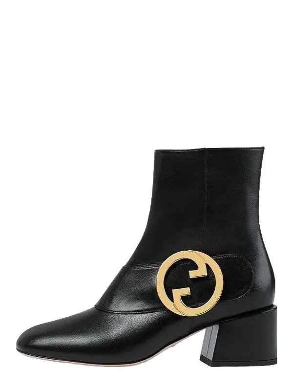 Gucci Blondie Ankle Boot Leather - Black