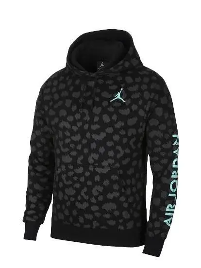 JORDAN Wings Fleece Hoodie - Black
