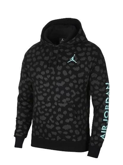 JORDAN Wings Fleece Hoodie - Black