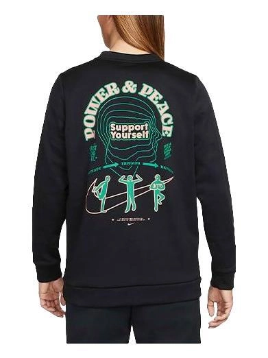Nike Power & Peace" Graphic Crewneck Pullover - Default Color