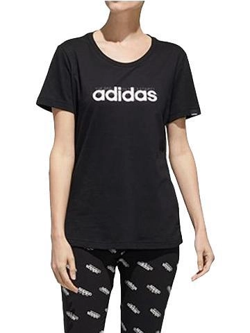 Adidas Alphabet Logo Training Short Sleeve Shirt - Black