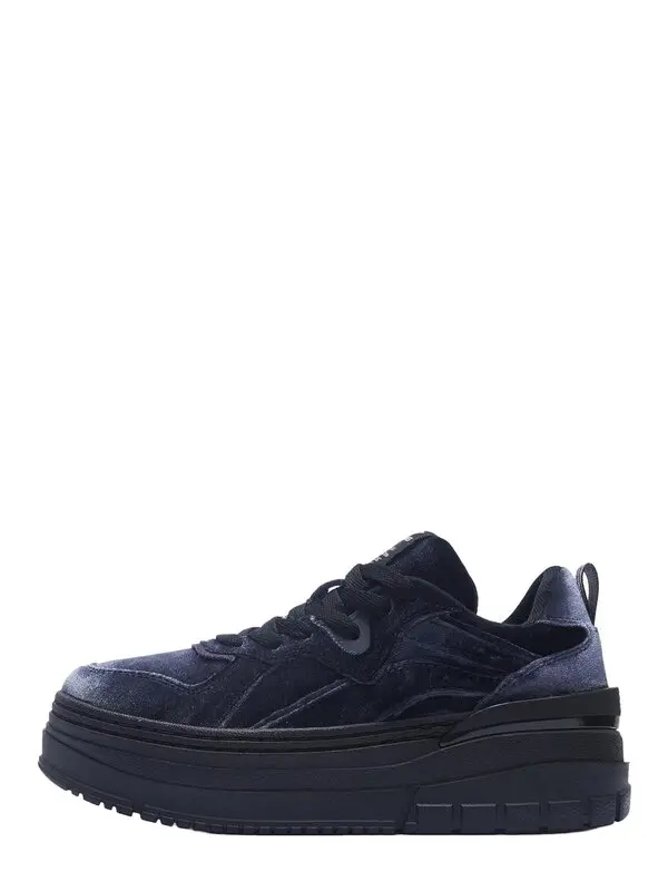 LI-NING High Top Platform Sneakers - Black/grey