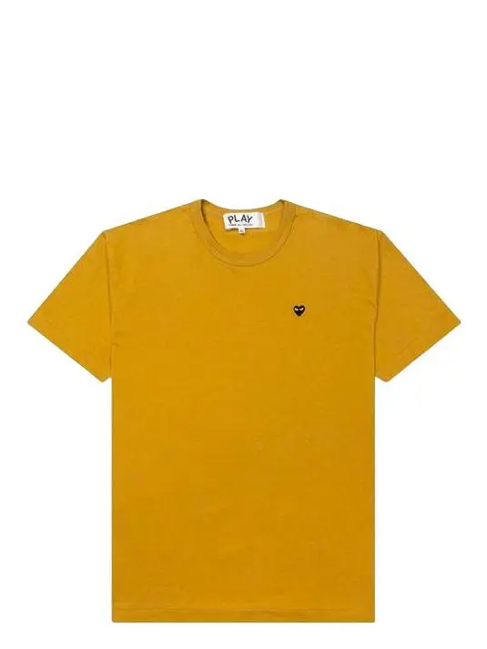 Play Comme Des Garcon Mini Logo T-shirt - Tan