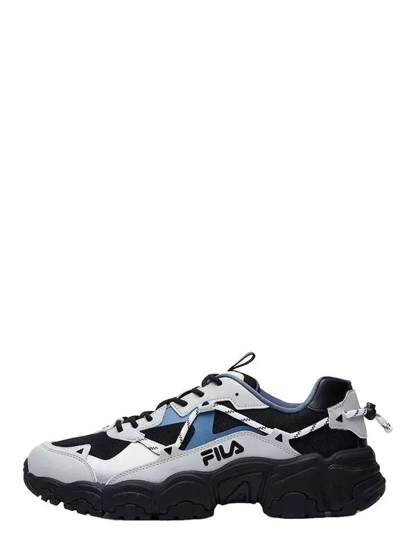 FILA Fluid Low Top Sneakers - Black/gray/blue