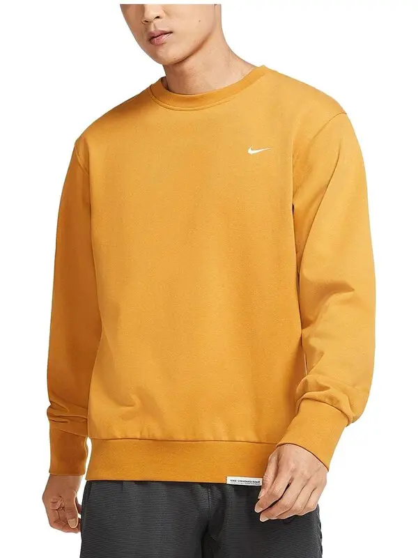 Nike Solo Swoosh Fleece Crew - Orange