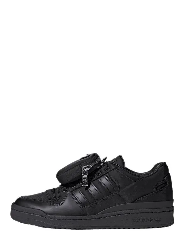 Adidas Prada X Originals Re-nylon Forum Low Sneakers - Black