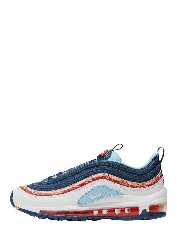 Nike Max 97 "swoosh Chain - Blue/red
