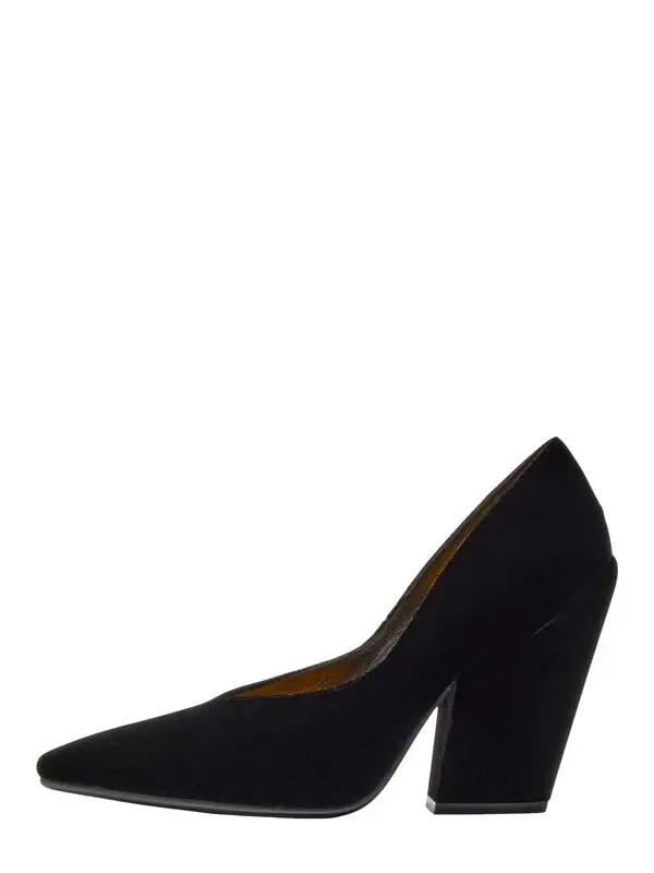 Onitsuka Tiger Rodeo Velvet Pumps - Black