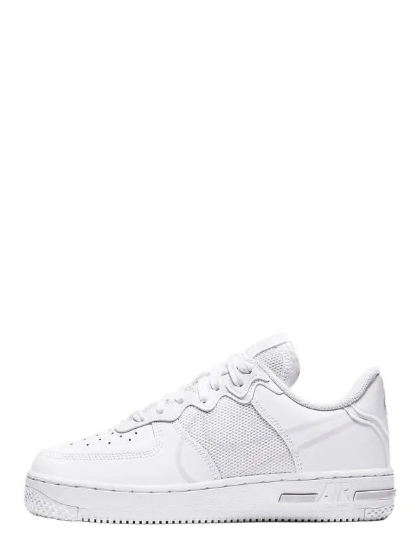Nike Force 1 React Su Athletic Sneakers - White/grey