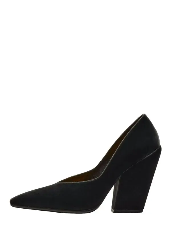 Onitsuka Tiger Rodeo Velvet Pumps - Dark Grey