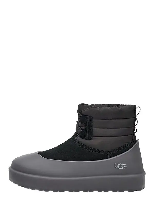 UGG Classic Mini Lace-up Weather Boots - Black