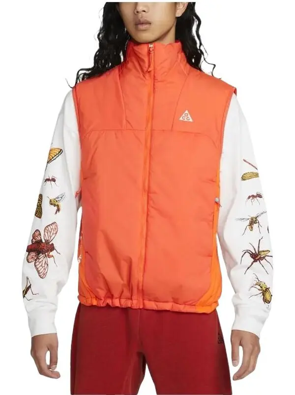 Nike Therma Fit Adv Full Zip Vest - Orange/multi-color