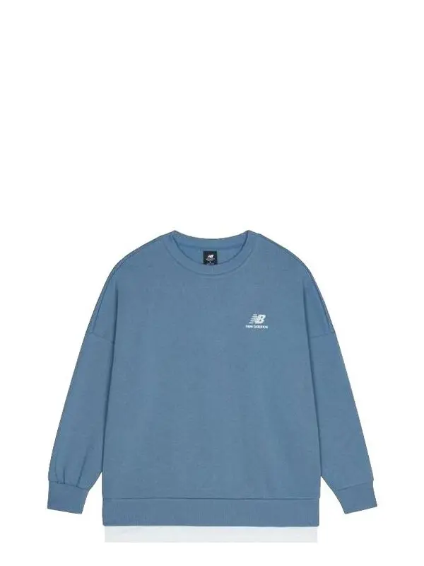 NEW BALANCE Logo Sweatshirt - Blue