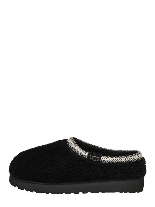 UGG Tasman Maxi Curly Slipper - Black