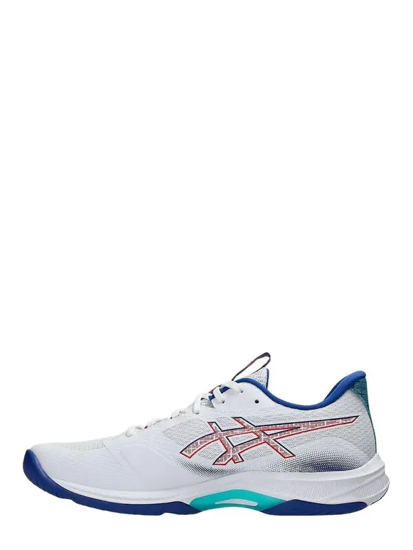 Asics Netburner Ballistic Ff 4 Athletic Sneakers - White/blue