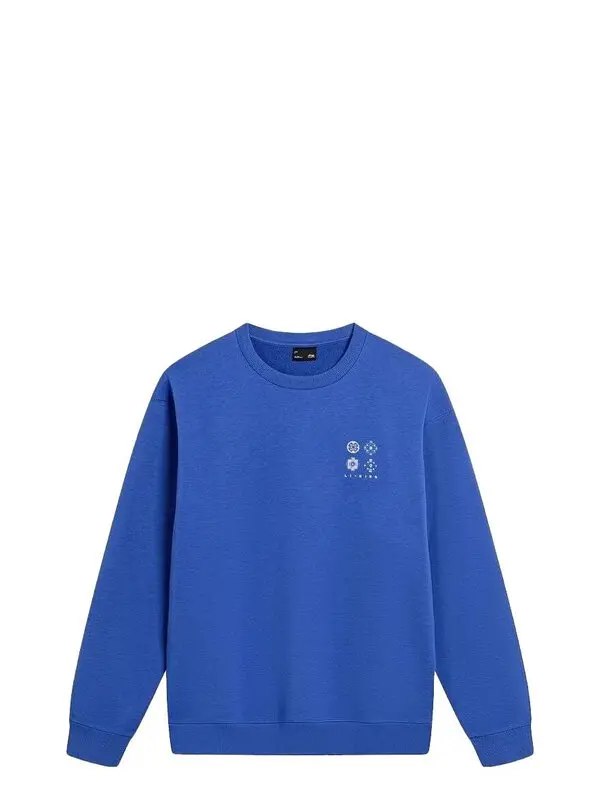 LI-NING Chinese Culture Logo Sweatshirt - Blue