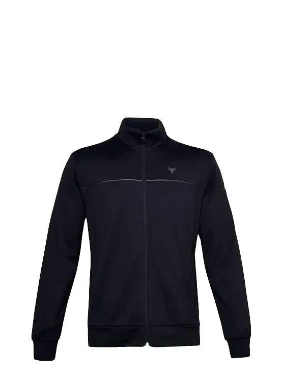 Under Armour Project Rock Zip-up Track Jacket - Black