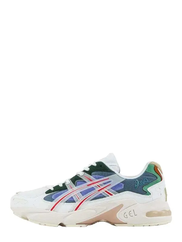 Asics X Hypebeast Gel-kayano "meadow" Sneakers - White/blue/green