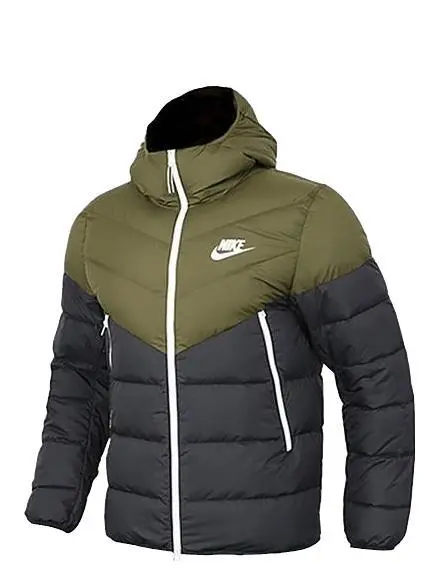 Nike Windrunner Down Fill Jacket - Greenblackmulti-color
