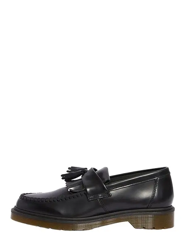 Dr. Martens Adrian Smooth Leather Tassel Loafers - Black