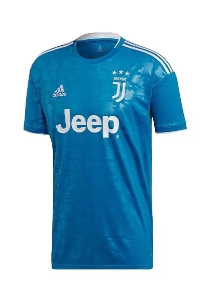Adidas Juventus 19-20 Away Football Jersey - Blue
