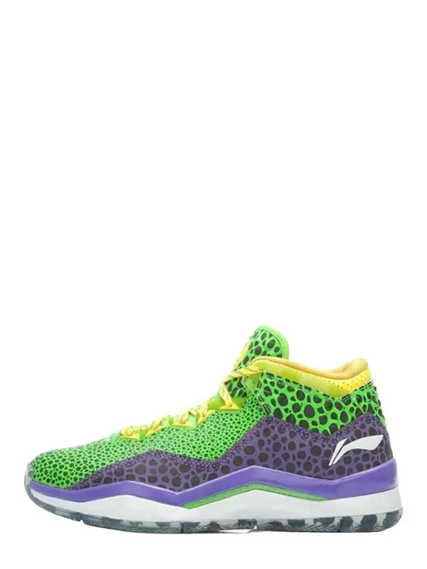 LI-NING Way Of Wade 3 Le "all Star" Athletic Sneakers - Green/purple/black