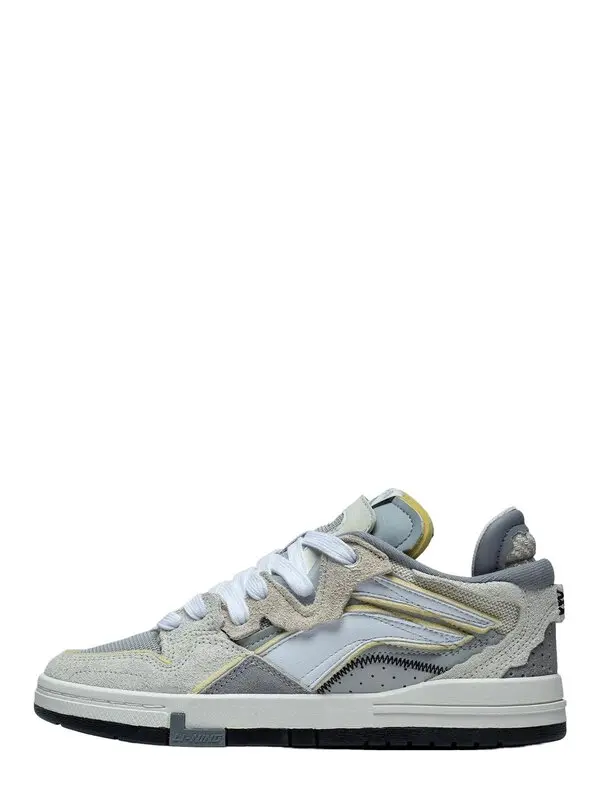 LI-NING Weiwu Wave Pro Skate Shoes - Grey/beige/black