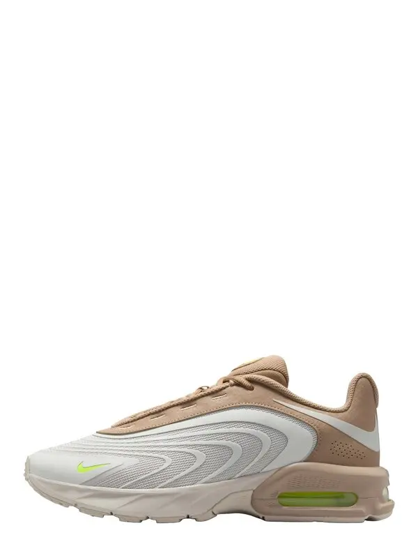 Nike Max Low Top Sneakers - Light Bone/khaki/volt