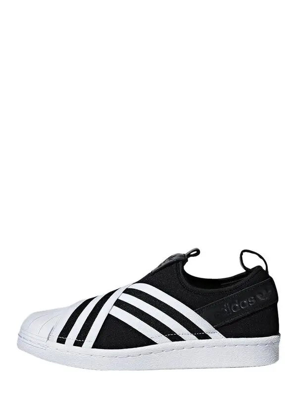 Adidas Superstar Slip-on Sneakers - Black