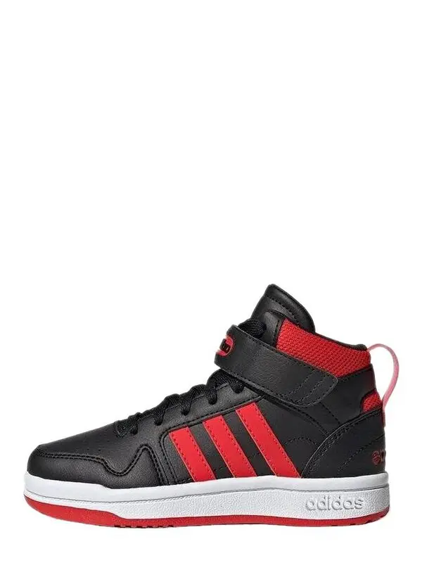 Adidas Postmove Mid J High Top Sneakers - Black/red