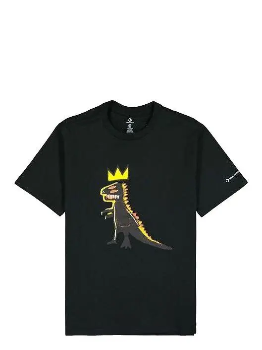 CONVERSE X Basquiat Pez Dispenser T-shirt Asia Sizing - Black