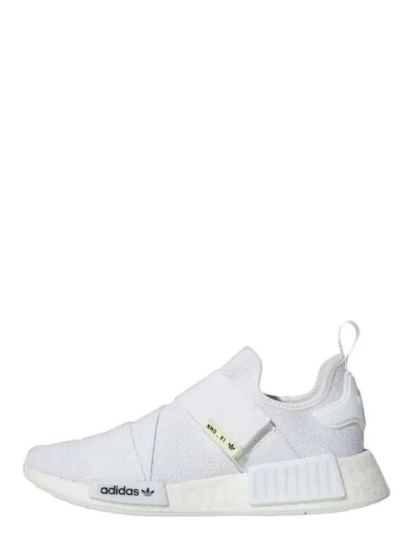 Adidas Originals Nmd_r1 Casual Sneakers - Cloud White/cloud White/core Black