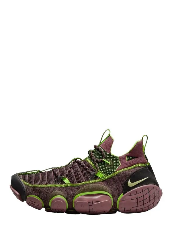 Nike Ispa Link 'off Noir Limelight' Sneakers - Brown/volt
