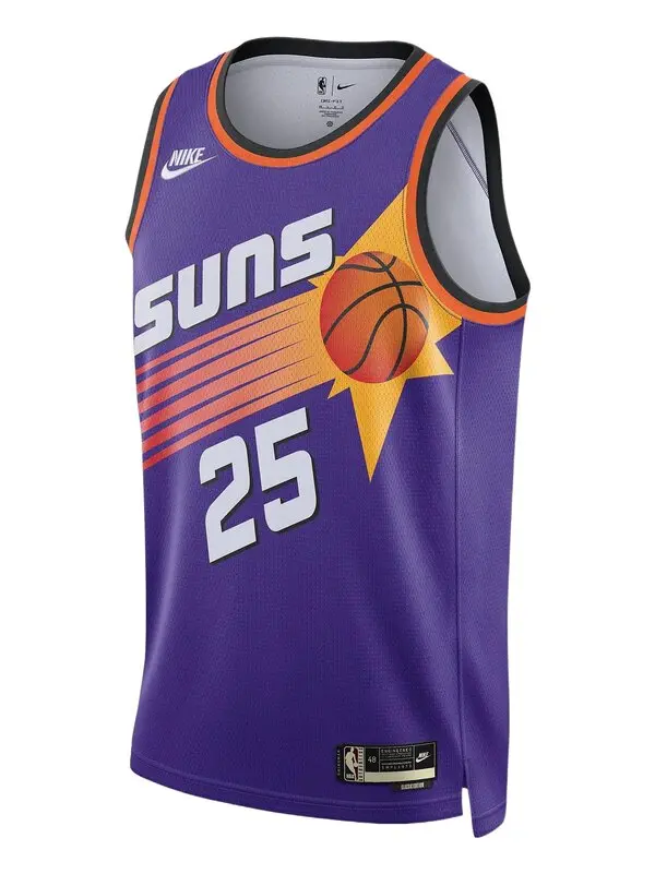Nike Phoenix Suns Mikal Bridges Hardwood Classic 2022/23 Swingman Jersey - None