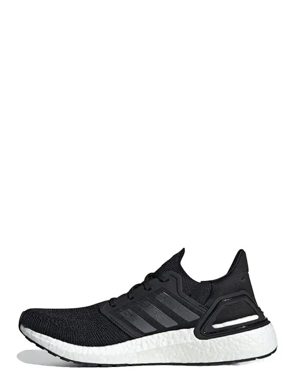 Adidas Ultraboost 20 Night Metallic Grey Sneakers - Black