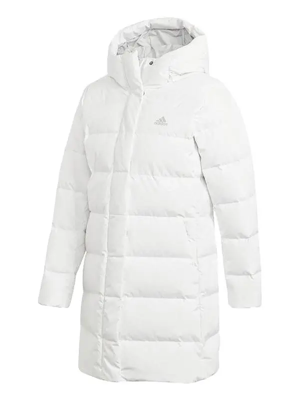 Adidas Outdoor Mid Down Coat - White