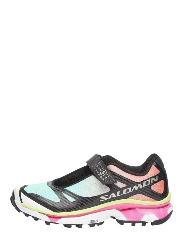 SALOMON X Mm6 Maison Margiela Xt-mary Jane Sneakers - Ginger/electric Green/knockout Green