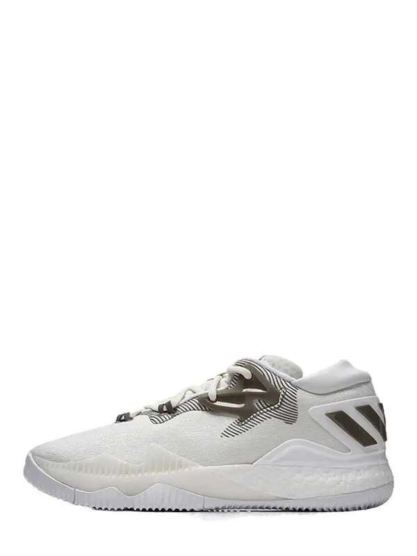 Adidas Crazy Light Boost Low Top Sneakers - White/brown