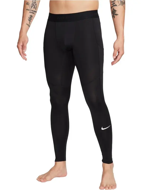 Nike Pro Dri-fit Fitness Tights 'black - Black/multi-color