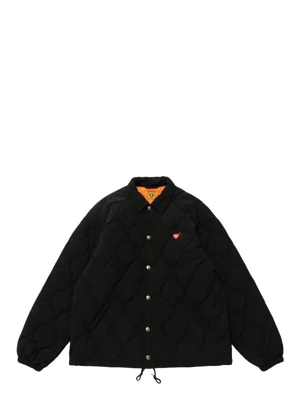 HUMAN MADE Quilted Coach Jacket - Black