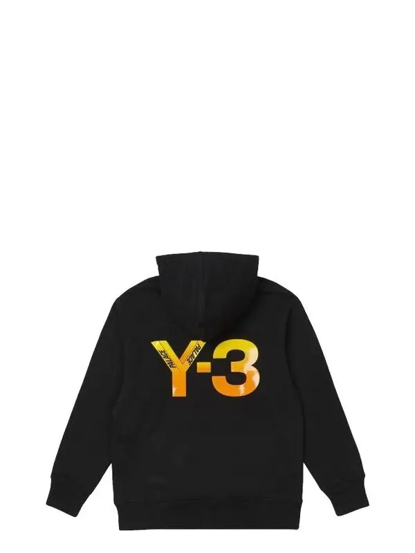 Adidas Y-3 X Palace Logo Hoodie - Black