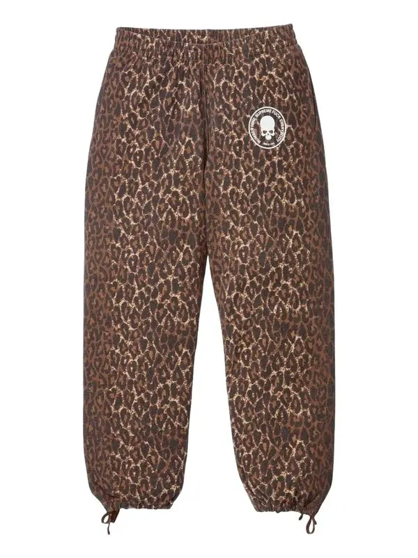 Supreme Fw25 X Number Ine Drawstring Sweatpant - Leopard