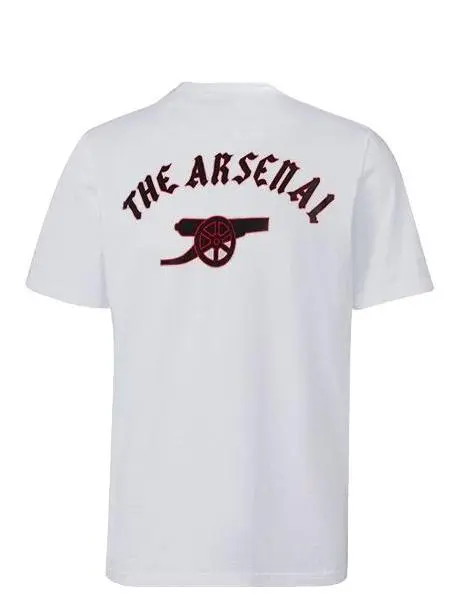 Adidas Afc Str Gr Tee Printing Soccer/football Sports Short Sleeve - White