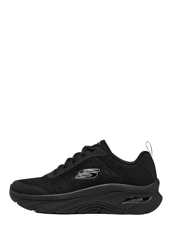 Sketchers Arch Fit Athletic Sneakers - Black