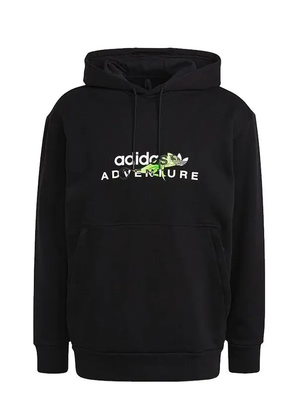Adidas Originals Adventure Logo Hoodie - Black