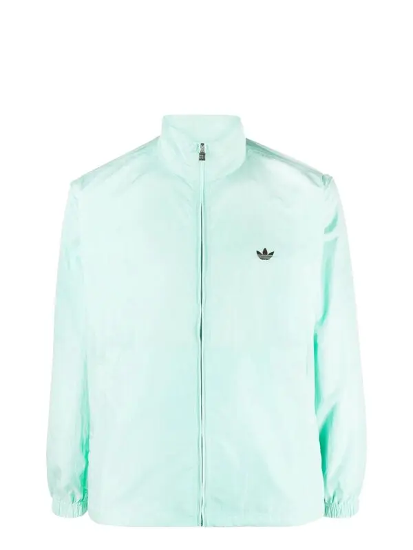 Adidas X Wales Bonner Zip-up Anorak Jacket - Turquoise