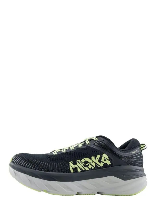 Hoka One One Bondi 7 Athletic Sneakers - Blue Graphite/butterfly