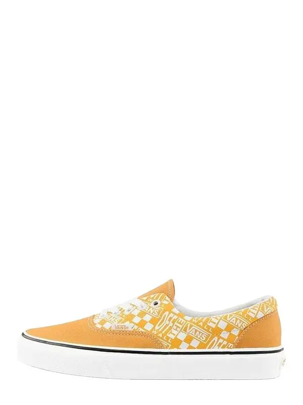 VANS Era Golden Nugget Low Top Sneakers - White/orange